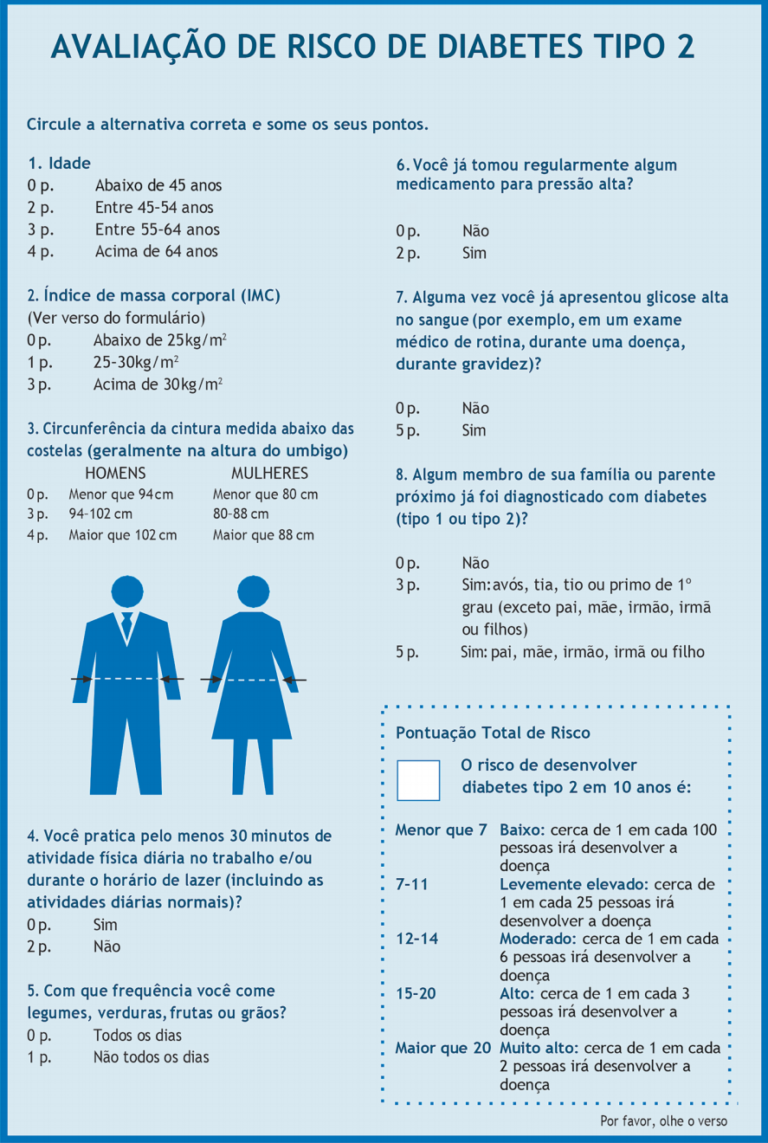 Diagnóstico de diabetes mellitus – Diretriz da Sociedade Brasileira de ...
